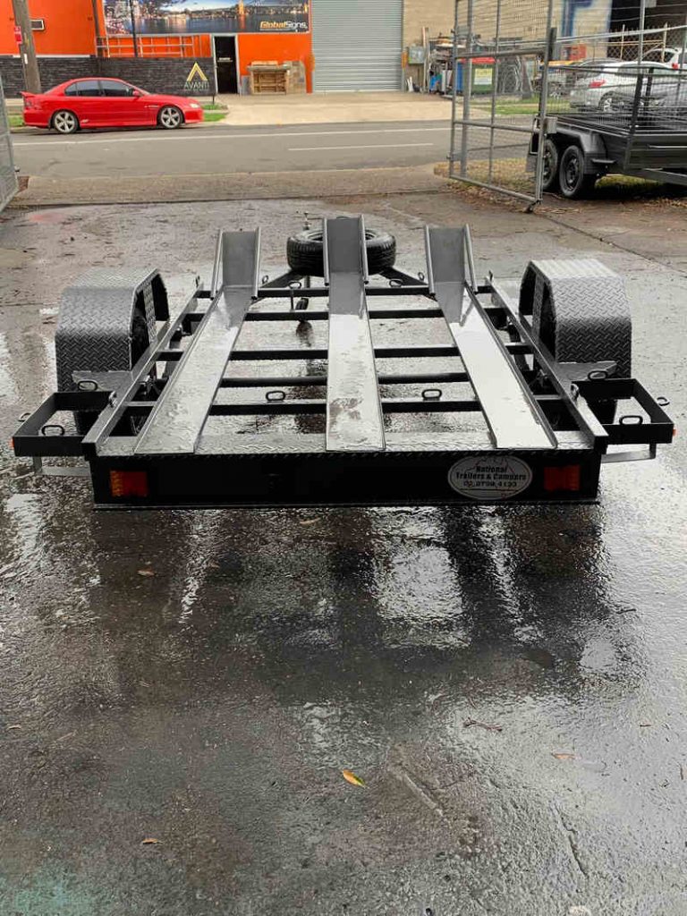 7×5 Heavy Duty Bike Trailer - National Trailers & Campers
