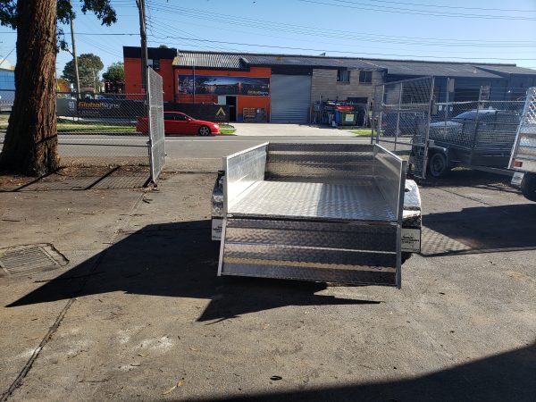 8 X 5 Heavy Duty Tandem Aluminium Box Trailer