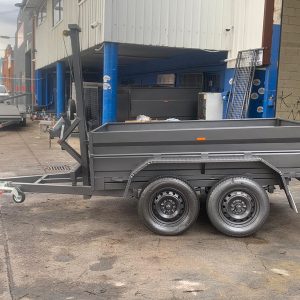 8×5 Heavy Duty Tandem Aluminum Box Trailer | National Trailers & Campers