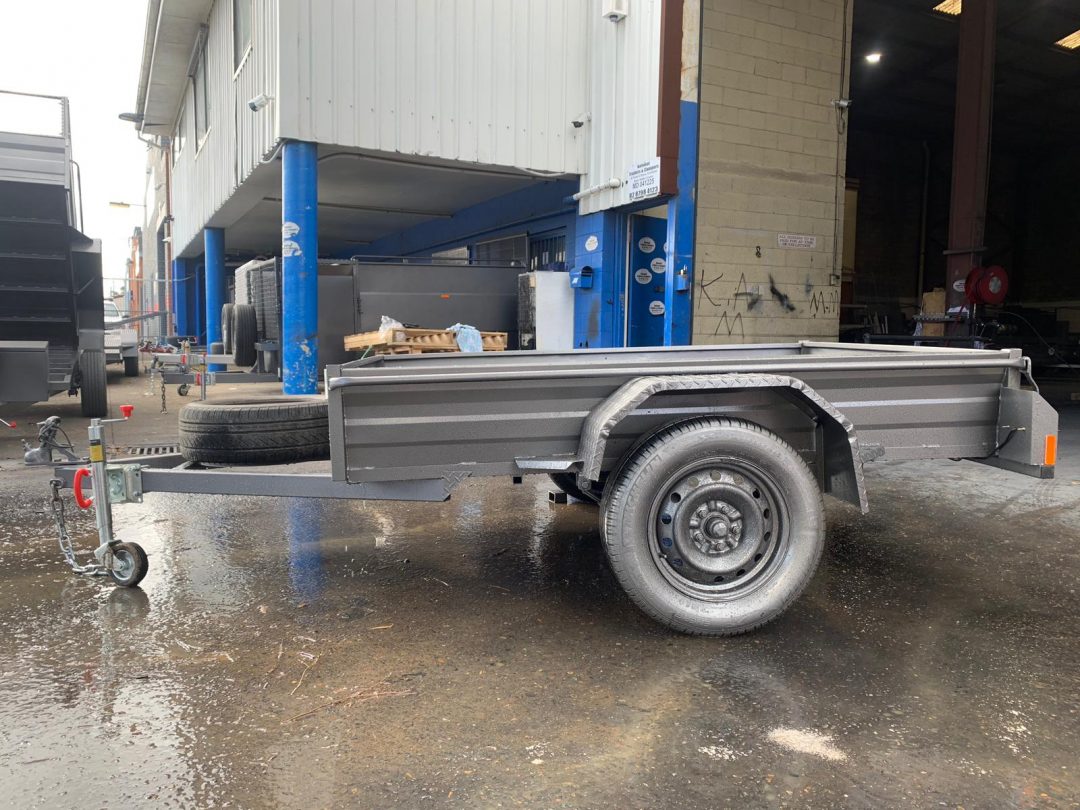 8 X 5 Heavy Duty Steel Box Trailer