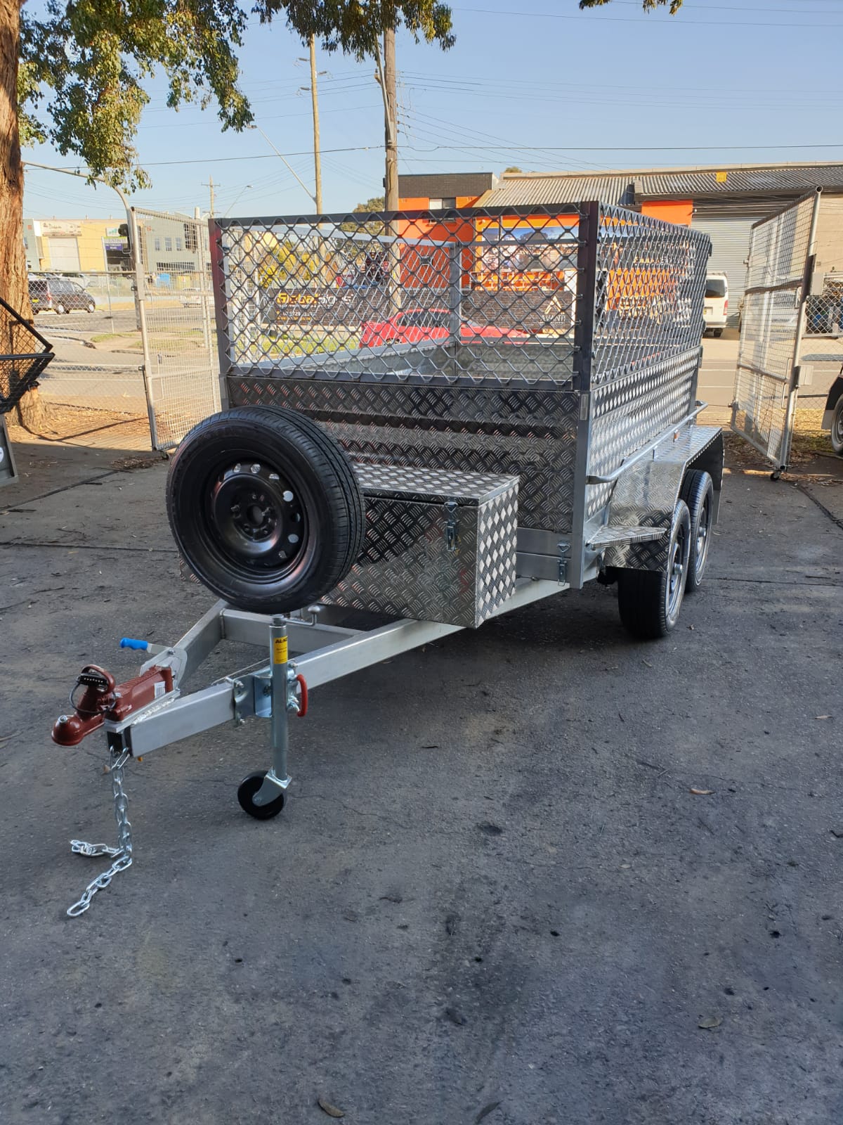10×5 Heavy Duty Aluminum Hydraulic Tipper Trailer | National Trailers ...